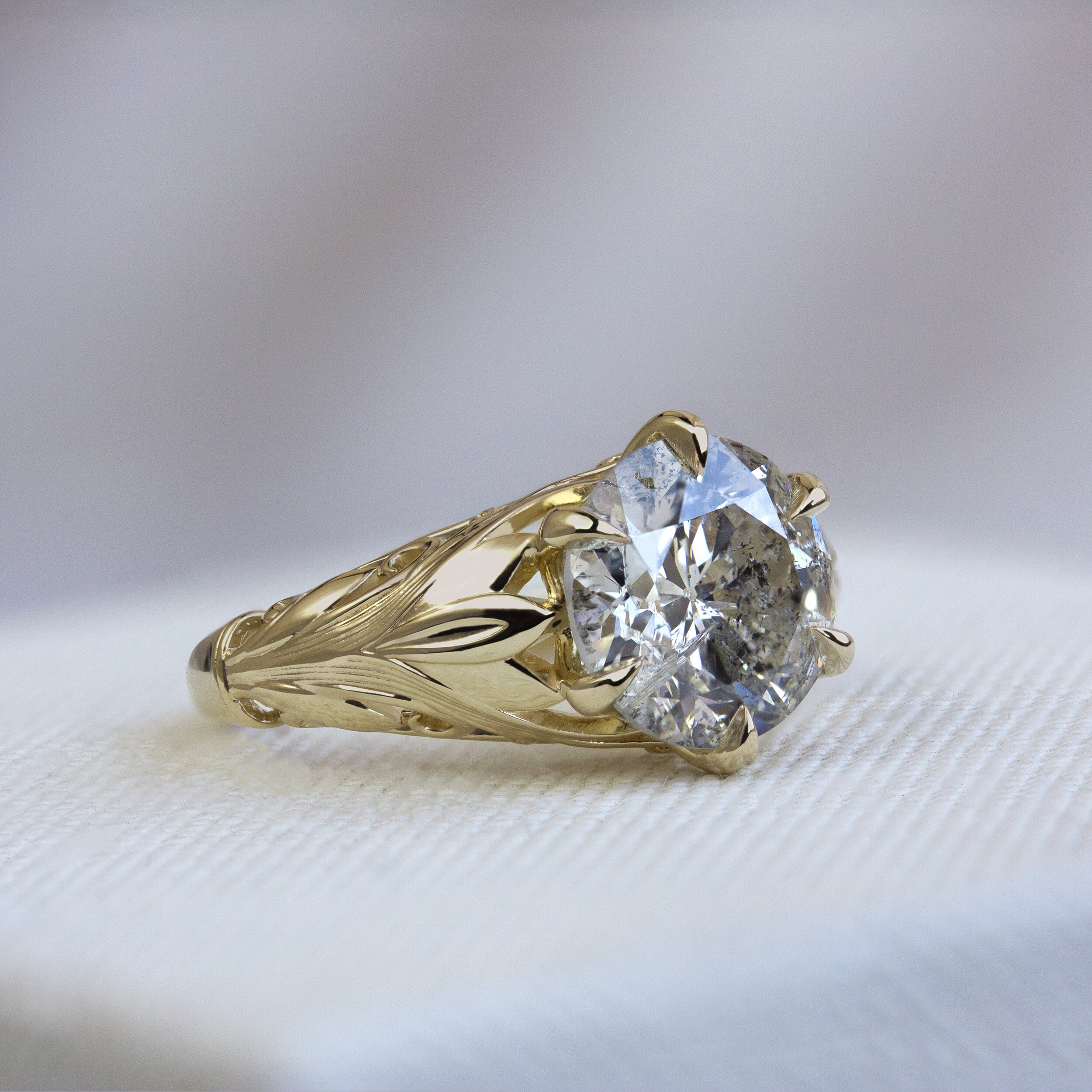 Custom Filigree Ring - Emily Chelsea