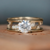 Space and Time Parallel Ring | Emily Chelsea Jewelry