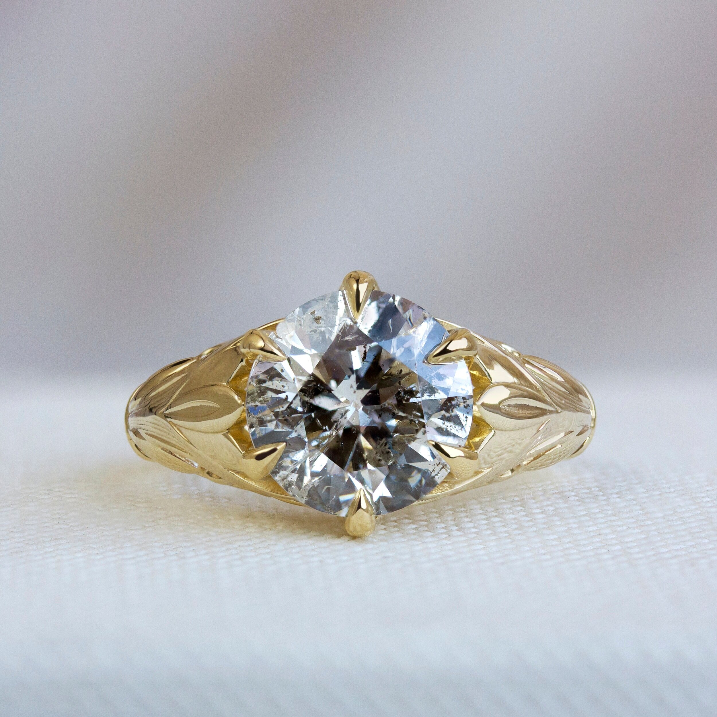 Custom Filigree Ring - Emily Chelsea