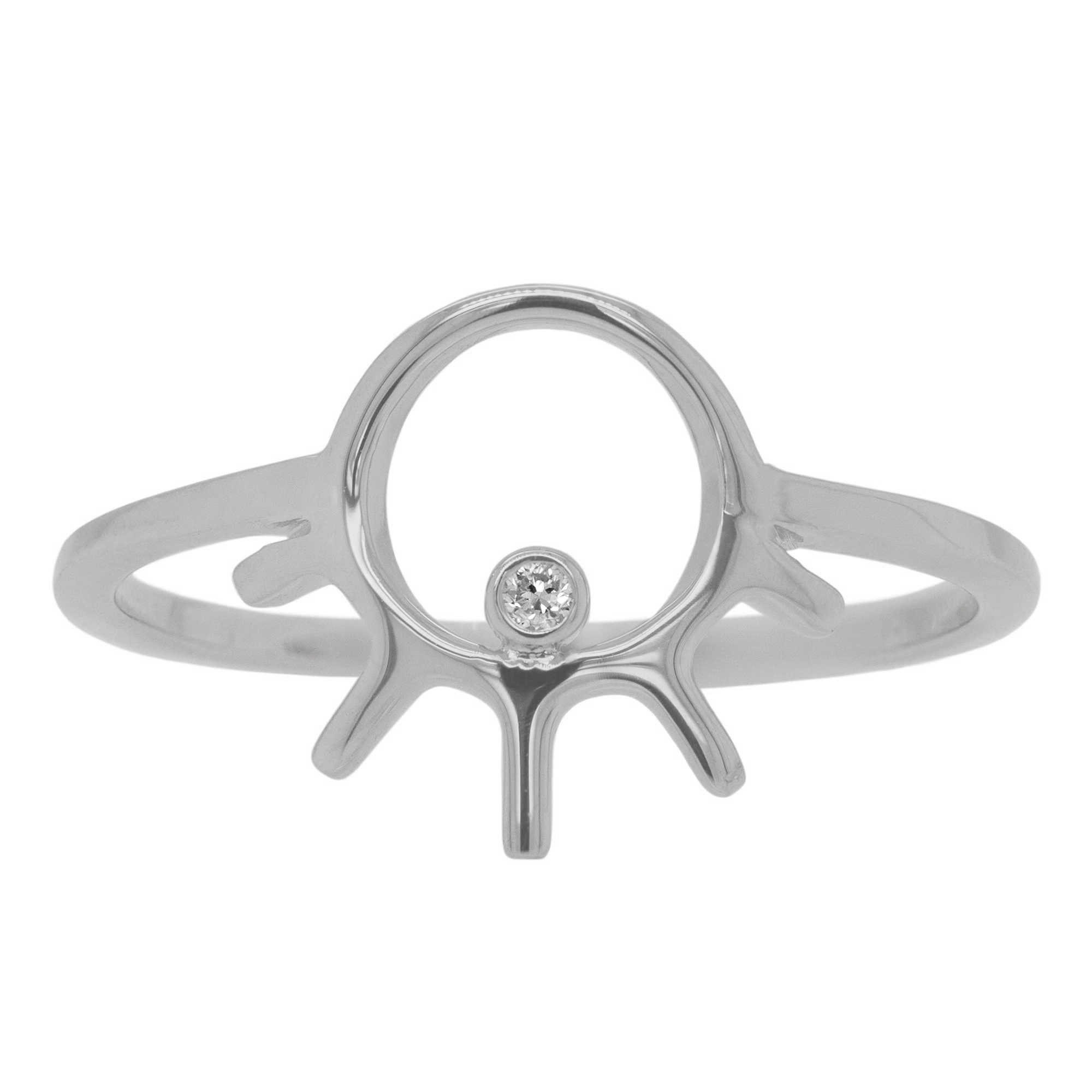 Sunset Diamond Ring | Emily Chelsea Jewelry